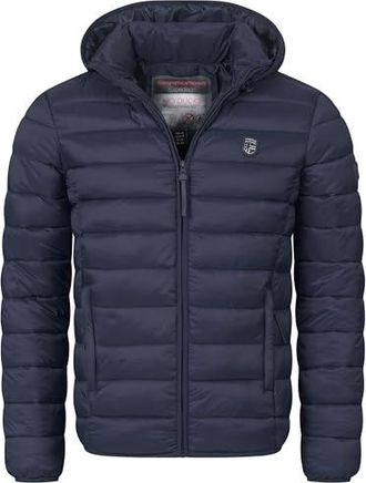 Geographical Norway Veste matelassée pour homme - Anorak chaud - IMS Production - Veste de ski dextérieur pour lhiver et lautomne, Amigo Navy, XXL
