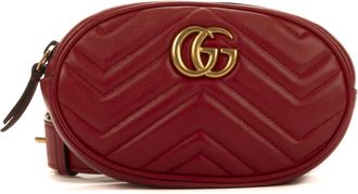 Gucci Crossbody Bags - Marmont Belt - Gr. unisize - in Rot - f&uuml;r Damen
