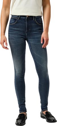 Wrangler Damen High Skinny Jeans, Harmony Blues, 32W / 32L