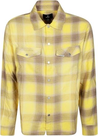 Represent Vintage Flannel - - Shirts - Herren - Gelb - M