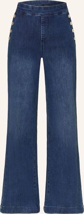Joseph Ribkoff Wide Leg Jeans blau
