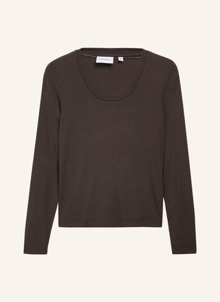 Comma Comma T-Shirt braun