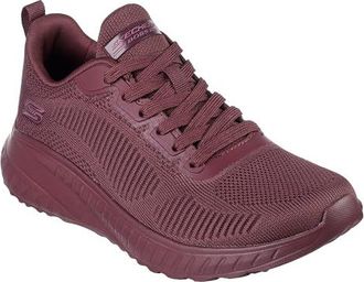 Skechers Femme Bobs Squad Chaos Face Off Basket, Violet, 36 EU