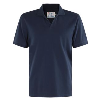MC2 Saint Barth Homme, Tops, Bleu, Taille: L Polo en Jersey