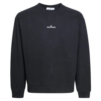 Stone Island Herren, Sweatshirts & Hoodies, Schwarzk, LGr&ouml;&szlig;e