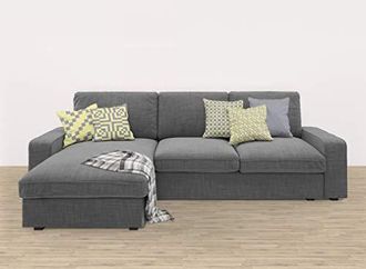 Bonamaison Le Jardin du Lin Kissenhüllen, Cotton, Mehrfarbig, 45x45