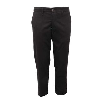 White Sand Schwarze Synthetikhose - - Trousers - Herren - Schwarzk - XL