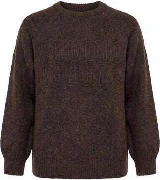 STUDIO UNTOLD Strickpullover Pullover Classic Shape STUDIO Ballon&auml;rmel