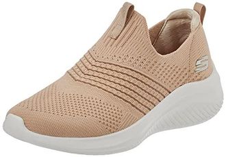 Skechers Femme Ultra Flex 3.0 Classy Charm Femme Tendance-sneakers-femme, Taupe, 40 EU