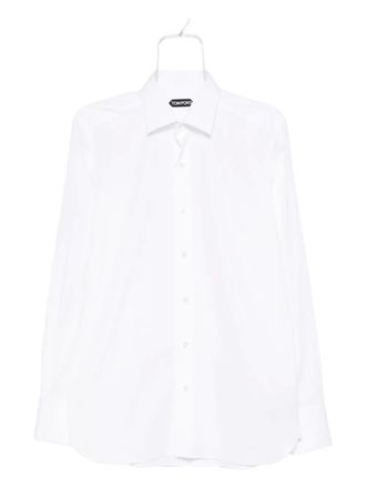 Tom Ford Klassisches Hemd - Weiß