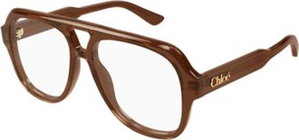Chlo&eacute; Ch0339O Aviator Frame - - Accessories - unisex - Braun - 56 MM