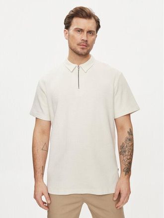Wrangler Poloshirt Rugby 112350413 &Eacute;cru Relaxed Fit