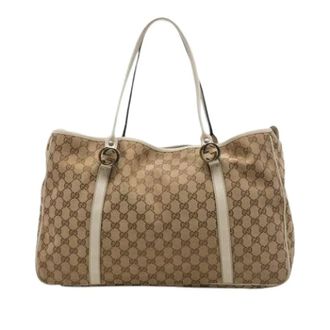 Gucci Pre-owned Twins Tote - Femme - Pre-owned - Brun - Taille: ONE Size