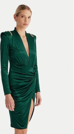 BABYLON Coctailkleid MF204C Grün Slim Fit