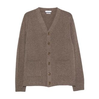 Daniele Fiesoli Cardigan &agrave; col en V - Homme - Pulls - Gris - Taille: XL