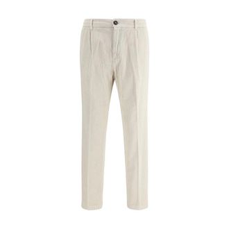 Cruna Schmale Cordhose - - Trousers - Herren - Beige - L