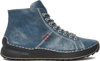 Rieker Schn&uuml;rschuhe CEO-71510-14 Blau