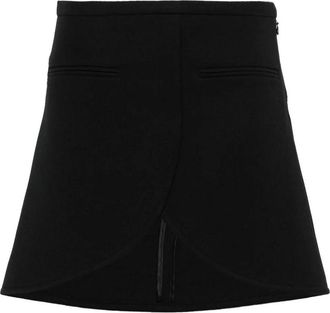 Courrèges Minirock - Schwarz