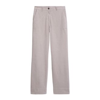 Marc O'Polo Lande Wide Straight Hose - - Trousers - Damen - Beige - XS