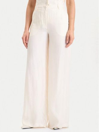 Guess Stoffhose W5YB02 WH5N2 &Eacute;cru Regular Fit
