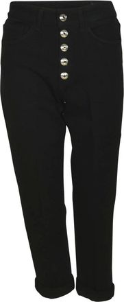 Dondup Femme, Pantalons, Noir, Taille: W31 Cropped Pantalons