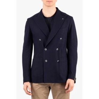Tagliatore Homme, Costumes, Bleu, Taille: S Darrel Blazer