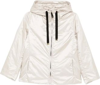 Max Mara Gesteppte The Cube Kapuzenjacke - Nude