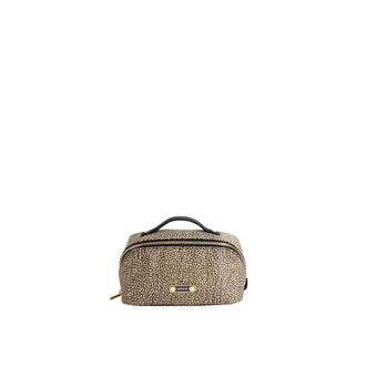 Borbonese Beauty Case Small - - Accessories - Damen - Beige - ONE SIZE