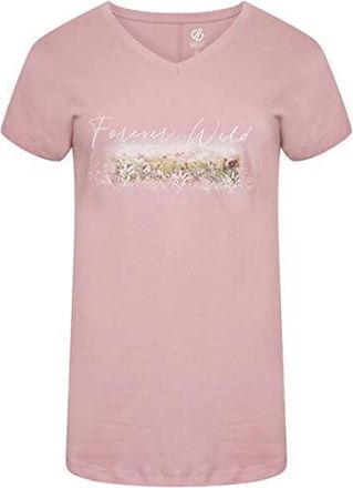 Dare 2B Dare 2b T-Shirt Moments II pour Femme, Rose poudr&eacute;, Taille 10