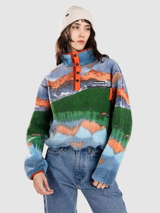 Blue Tomato Denise Fleece Pullover blue stream