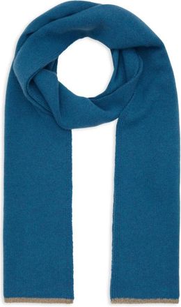 Gallo Gallo, unisex, Accessoires, Bleu, Taille: ONE Size Pure Cashmere Scarf