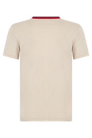 Dolce & Gabbana Mens Cotton T-Shirt Medium Parchment T-Shirts And Polos