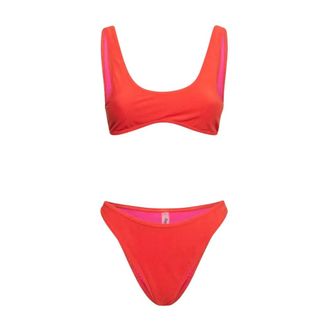 Reina Olga Showpony Einteiliger Badeanzug - - Swimwear - Damen - Orange - L