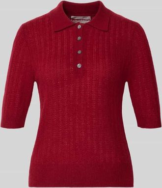 Christian Berg Slim Fit Poloshirt aus reinem Kaschmir