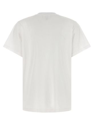 Ganni Strawberry-Print Cotton Jersey T-shirt - White