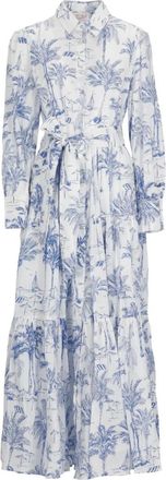 Saint Barth Femme, Robes, Blanc, Taille: 42 FR Jensen Long Dress