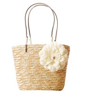 YOUJIA Femme Sac À Main Fourre-Tout En Paille Plage Petit Sac Panier Sac À Plage