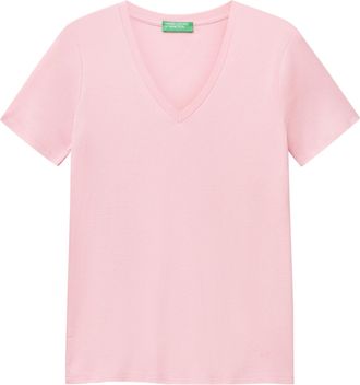 Benetton T-Shirt, Rosa, X-Small