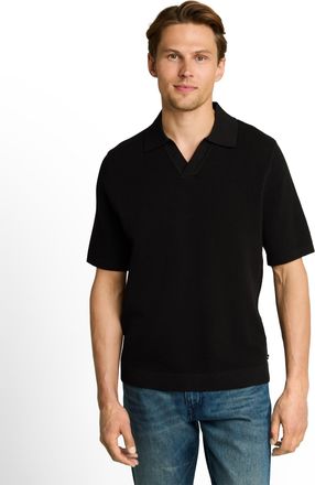Tom Tailor Denim Strickpullover TOM TAILOR DENIM, Herren, Gr. XXL, schwarz, Strick, Obermaterial: 100% Baumwolle, Pullover Strickpullover