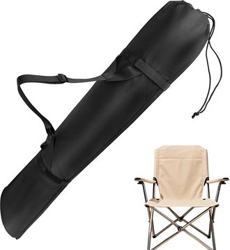 Generico Tasche f&uuml;r Campingstuhl, Aufbewahrungstasche f&uuml;r Klappstuhl, 122 cm, mit Schultergurt, faltbar und tragbar f&uuml;r Outdoor-Aktivit&auml;ten