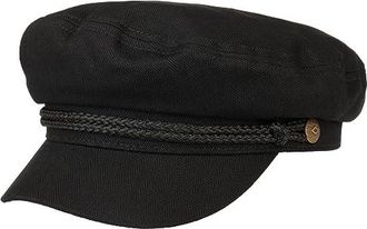 Brixton Casquette Marin New Fiddler Casquette de Marin Casquette avec étiquette (L (59-60 cm) - Noir)