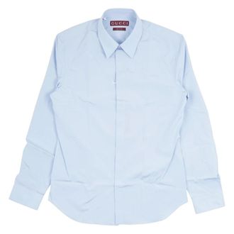 Gucci Herren, Shirts, Blau, LGr&ouml;&szlig;e