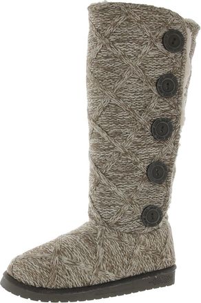 Muk Luks Damen Malena Stiefel, Steingitter, 40.5 EU