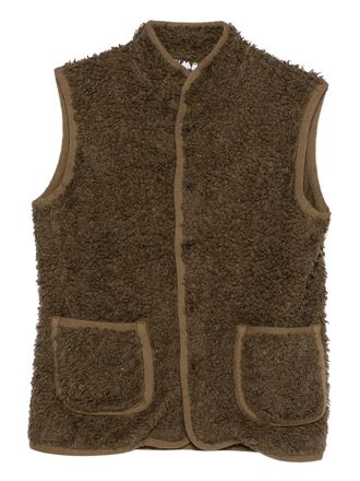 Labo Art Gekn&ouml;pfte Weste - Braun