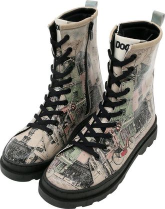 Dogo Damen Gisele Fashion Boot, beige, 41 EU