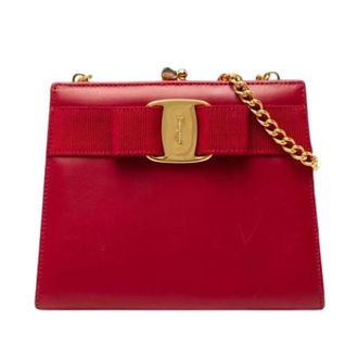 Ferragamo Pre-owned Schultertasche - - Pre-owned - Damen - Rot - ONE SIZE