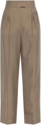 Valentino Garavani Femme, Pantalons, Beige, Taille: 36 FR British Mohair Pantalons