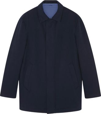 Paul & Shark Homme, Vestes, Bleu, Taille: L Reversible Carcoat in Cashmere and Typhoon