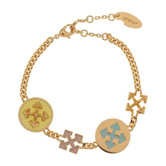 Off-white Armband mit Charms - - Accessories - Damen - Gelb - ONE SIZE