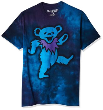 Liquid Blue Herren T-Shirt Grateful Dead Big Bear, Multi, Gro&szlig;